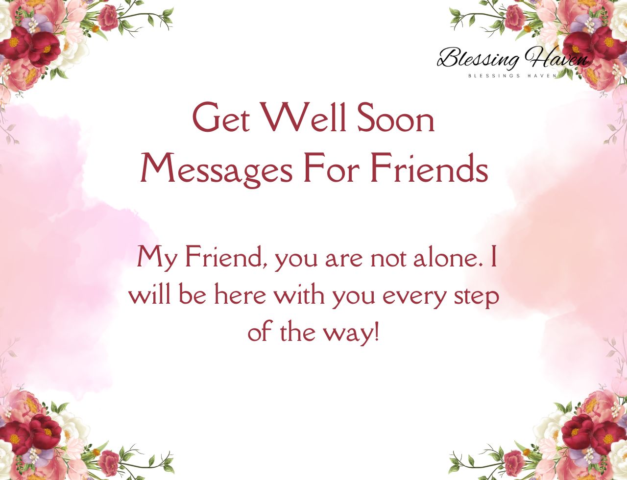 85+ Get Well Soon Blessings, Messages, Quotes and Wishes