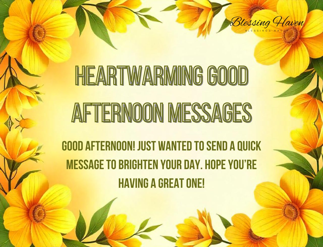 90+ Good Afternoon Wishes, Quotes and Messages