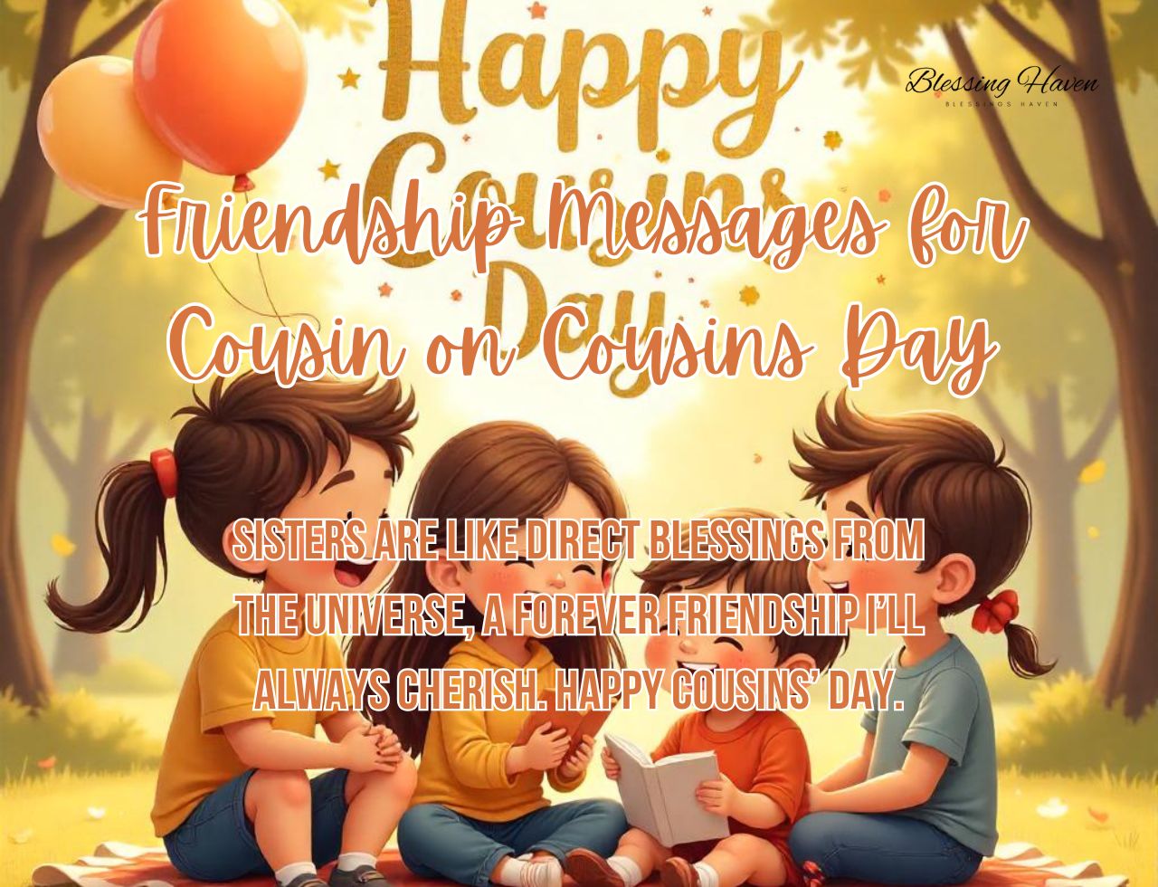70+ Happy Cousins Day Wishes, Messages and Quotes