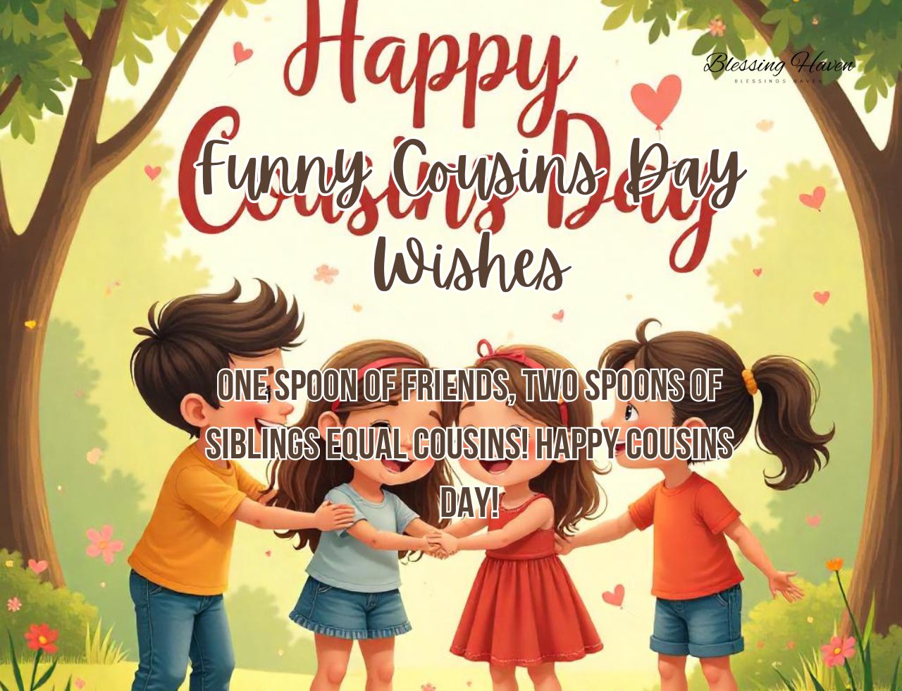 70+ Happy Cousins Day Wishes, Messages and Quotes
