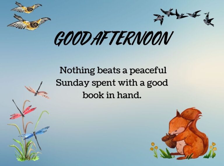 60+ Good Afternoon Blessings & Wishes